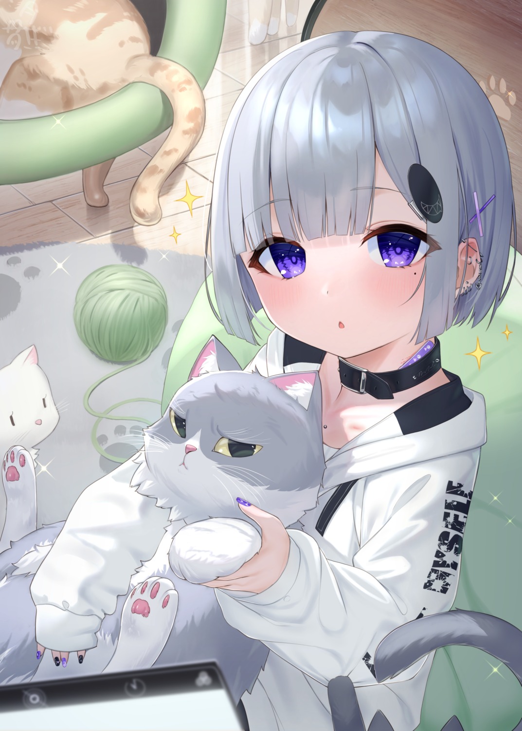 tsuki usagi neko | #946735 | yande.re